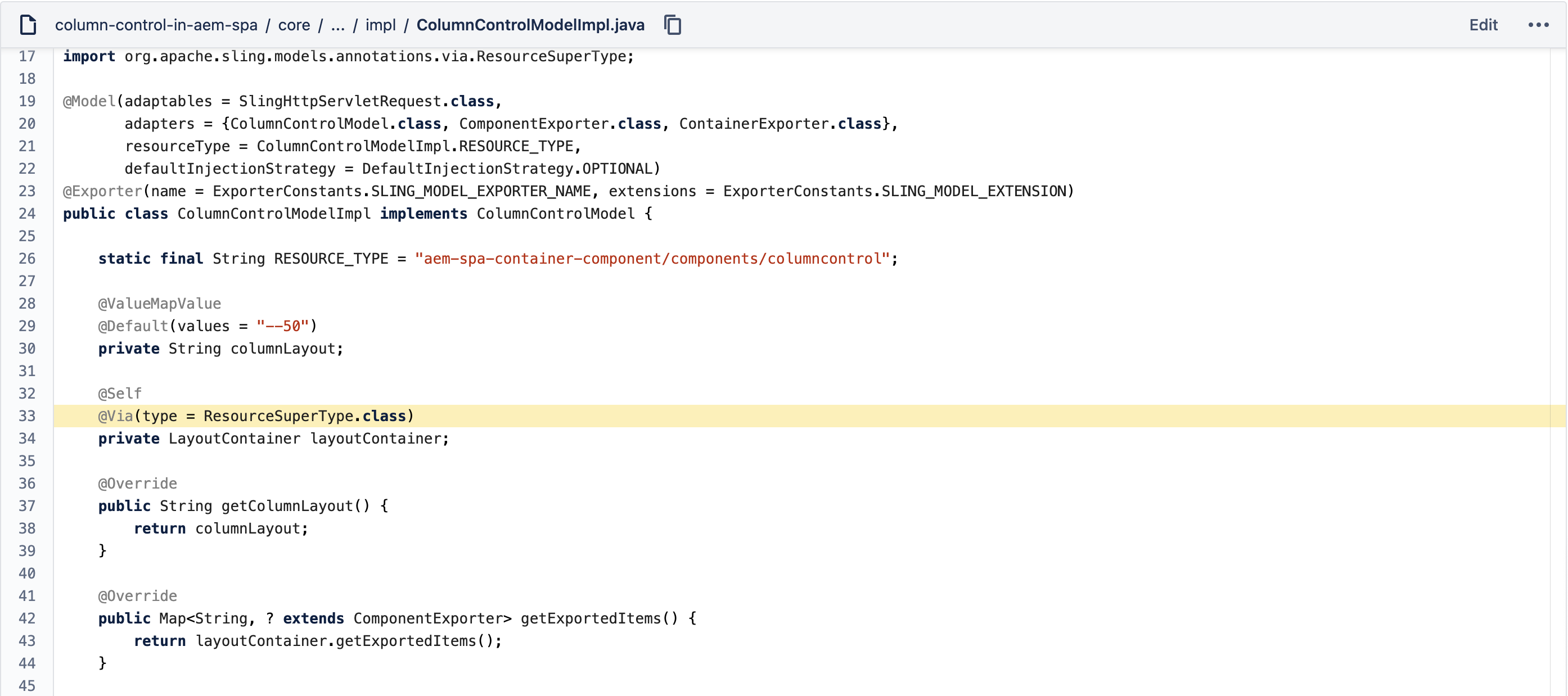 Implementing a Container Component (Column Control) in AEM SPA - React